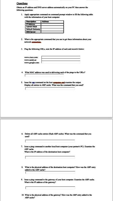 SOLVED: Texts: Questions Obtain an IP address and DNS server address automatically on your PC ...