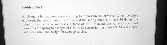 SOLVED: I want with steps and diagrams Problem No.2: A. Design a ...
