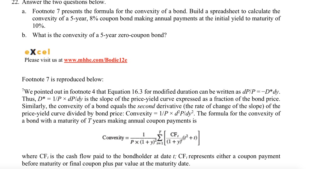 22 Answer the two questions below. Footnote presents the formula for ...