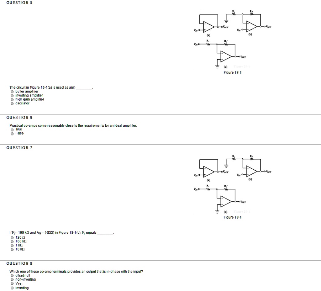 SOLVED: QUESTION 5 (e) Figure 18-1 The circuit in Figure 13.1(a) is ...