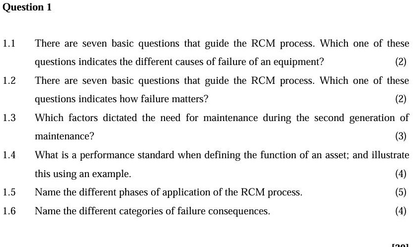 SOLVED: Question 1 1.1 There are seven basic questions that guide the ...