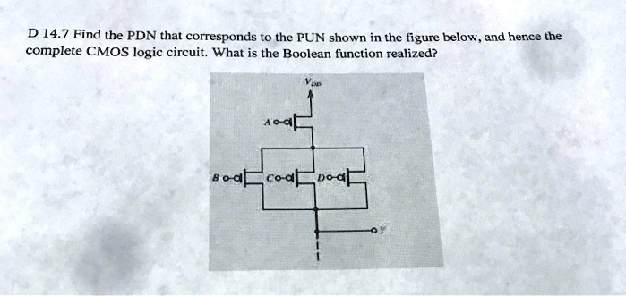 D 14 7 Find The Pdn That Corresponds To The Pun Shown In The Figure