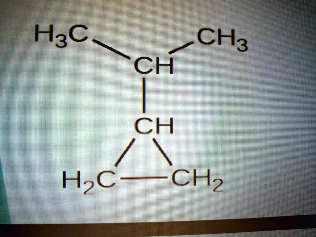 SOLVED: Cómo se llama este compuesto? H3C CH3 CH 1 CH HzC CH2