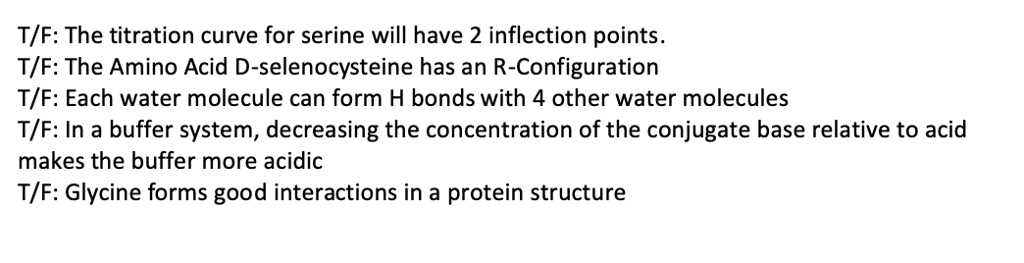 SOLVED:TIF: The titration curve for serine will have 2 inflection ...