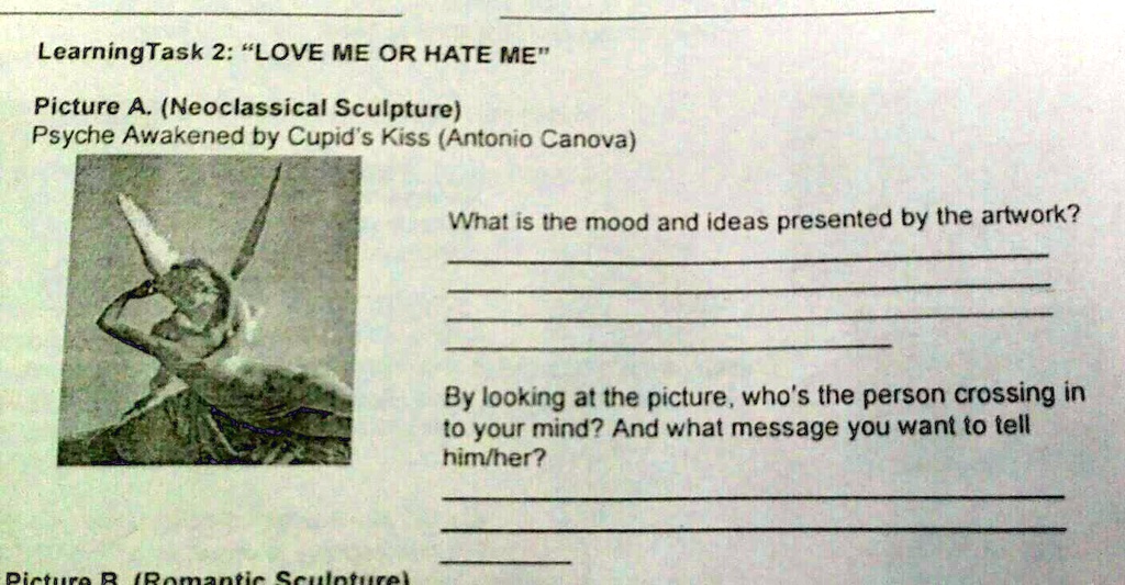 SOLVED: What is the mood and ideas presented by the artwork? Learning ...