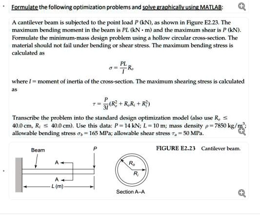 Formulate the following optimization problems and solve graphically ...