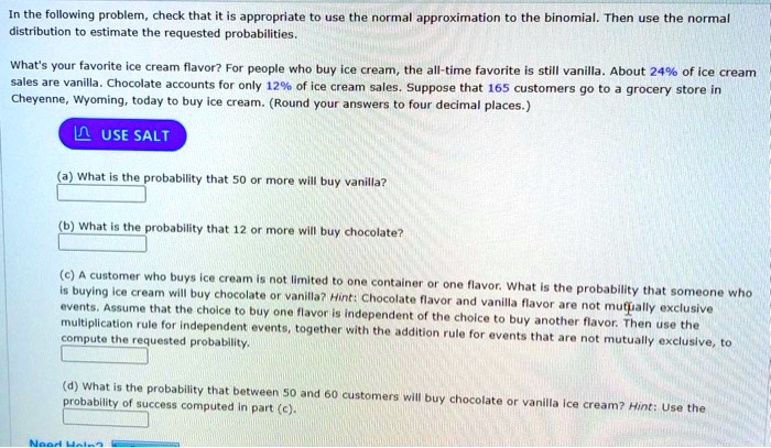 the following problem check that appropriate distribution estimate the requested probabilities ...