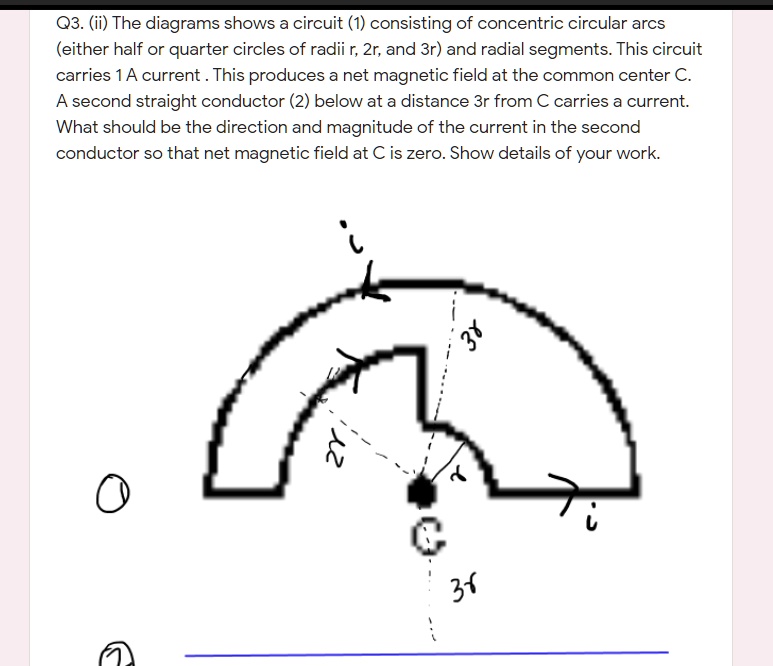 SOLVED: Q3. (ii) The diagrams shows a circuit (1) consisting of ...