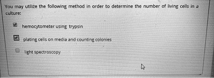SOLVED: You may utilize the following method in order to determine the ...