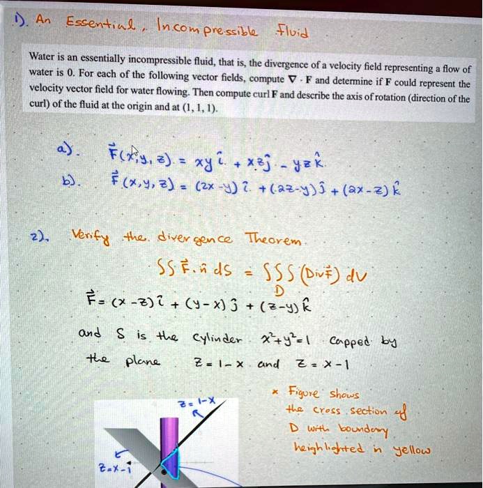 an escentina in com pre ssill fluij water is an essentially ...