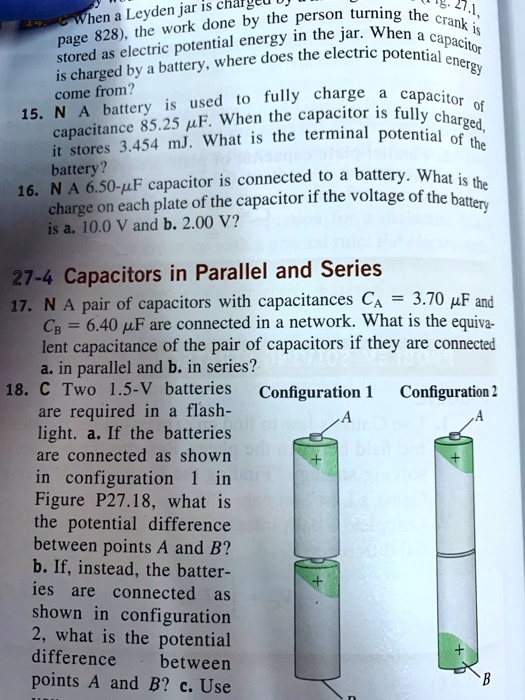 leyden jar 1s cle by the person turning the 2 when 1828 the work done c ...
