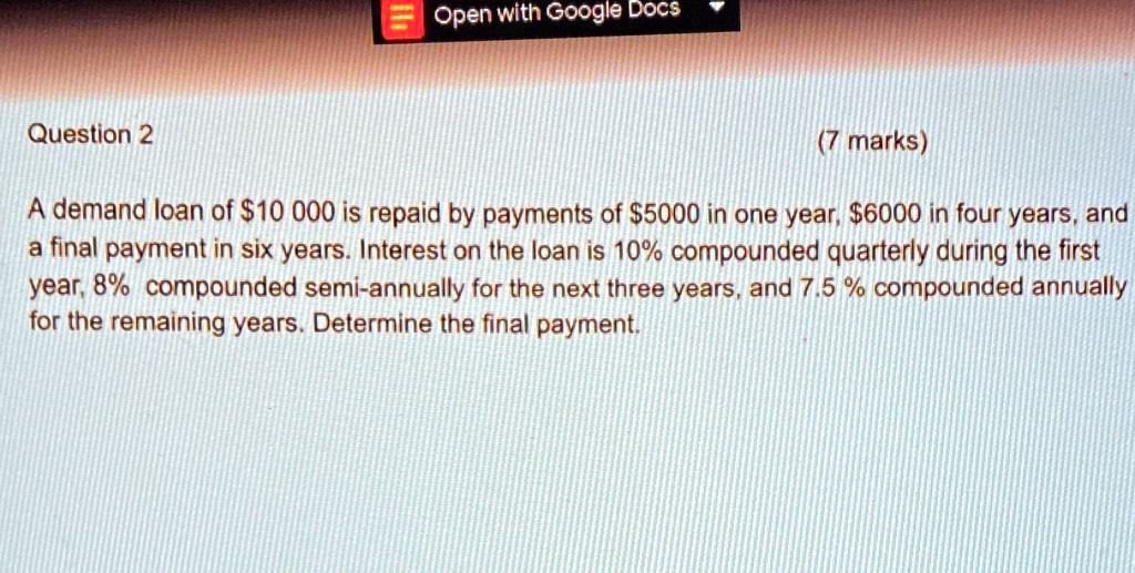 ma2024 business math 2 open with google docs question 2 marks a demand ... ma2024 business math 2 open with google docs question 2 marks a demand ...