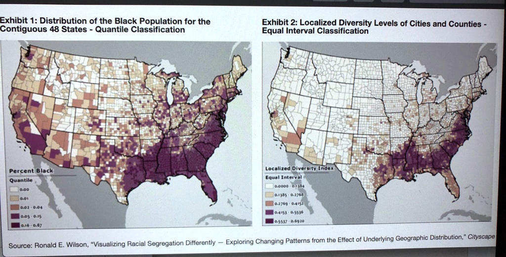 map 4 shows two different ways to visualize racial segregation in the ...