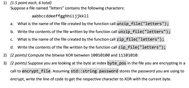 SOLVED: Please help to answer the following C++ coding questions. There ...