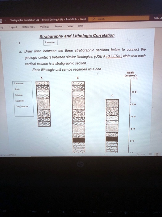 Stratigraphic Correlation Lab- Physical GeologyA (1) Read-Only - Word ...