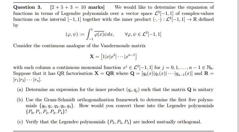 SOLVED: Question 3. [2+5+3=10 marks] We would like to determine the ...