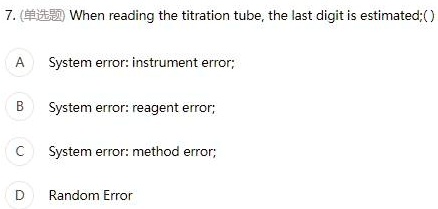 SOLVED: (Eibez) When reading the titration tube, the last digit is ...