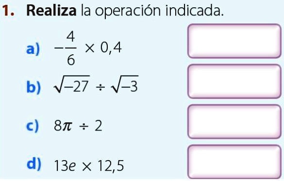 SOLVED: realiza las operaciones indicadas Ayudaaaaaaaa porfahora tengo ... SOLVED: realiza las operaciones indicadas Ayudaaaaaaaa porfahora tengo ...