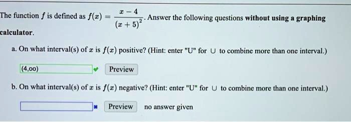 SOLVED: The function f is defined as f(z) (T + calculator. Answer the following questions ...