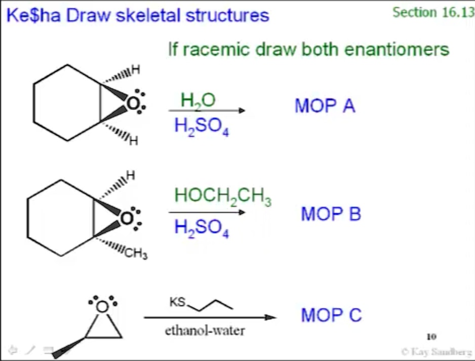 SOLVED: KeSha Draw skeletal structures Section 16.13 If racemic draw ... SOLVED: KeSha Draw skeletal structures Section 16.13 If racemic draw ...