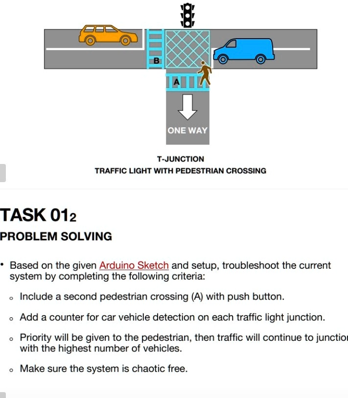 Task 012 Problem Solving • Based On The Given Arduino Sketch And Setup