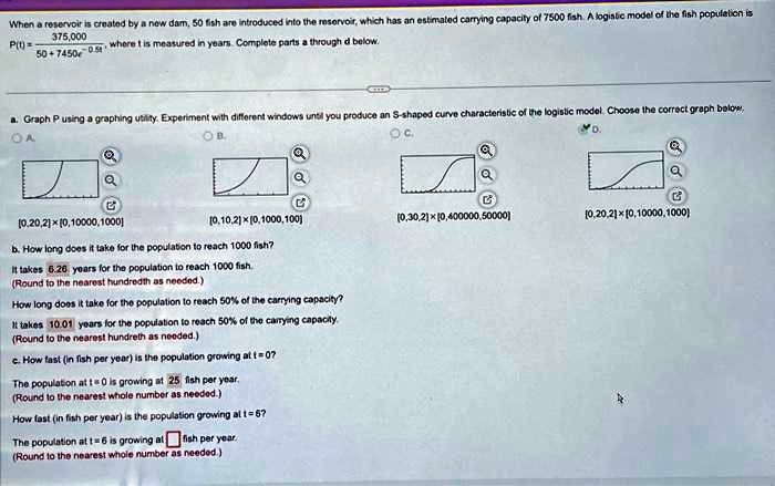 SOLVED: Please help with the last part. When fish are introduced into a new habitat, the ...