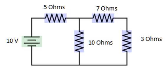 SOLVED: 'Find the current through and the potential difference across ...