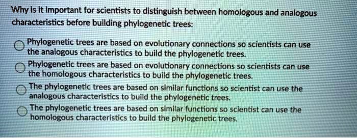 SOLVED: Why is it important for scientists to distinguish between ...