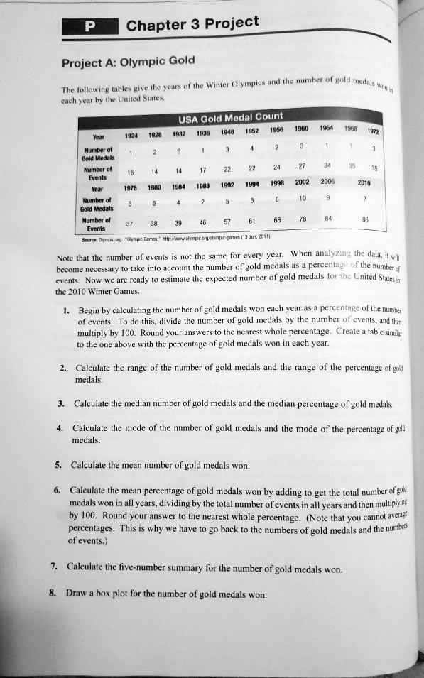 chapter 3 project project a olympic gold ilic winlet hvmnpics undd ihe ...