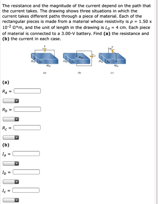 the resistance and the magnitude of the current depend on the path that ...