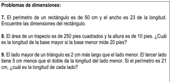 ayudame si eres buena persona problemas de dimensiones el perimetro de ...