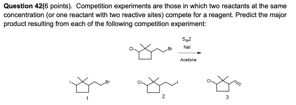 SOLVED:Question 42(6 points) Competition experiments are those in which ...