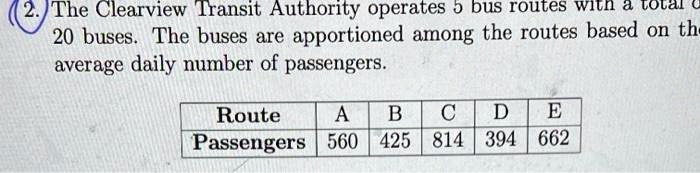 the clearview transit authority operates j bus routes wici otal 20 ...