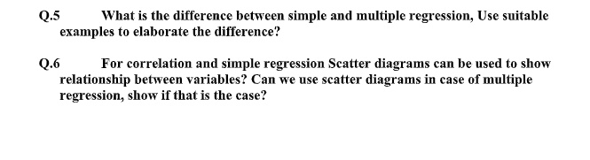 SOLVED: 05 What is the difference between simple and multiple ...