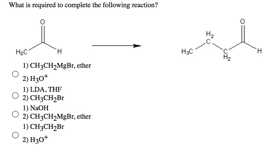 SOLVED: What is required to complete the following reaction? Hz H3C H3C ...