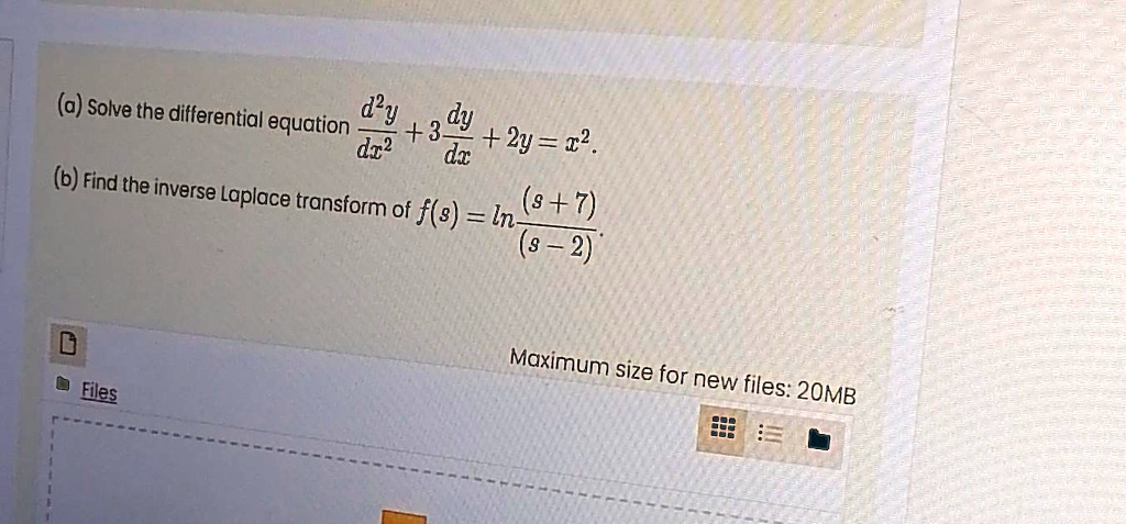 Solved A Solve The Differential Equation Dy Dx 35x 2y 22 6