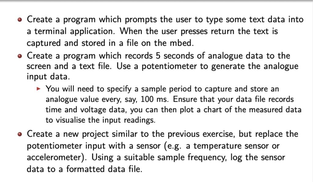 Solved Using C Language Please Create A Program That Prompts The User To Type Some Text Data 0811