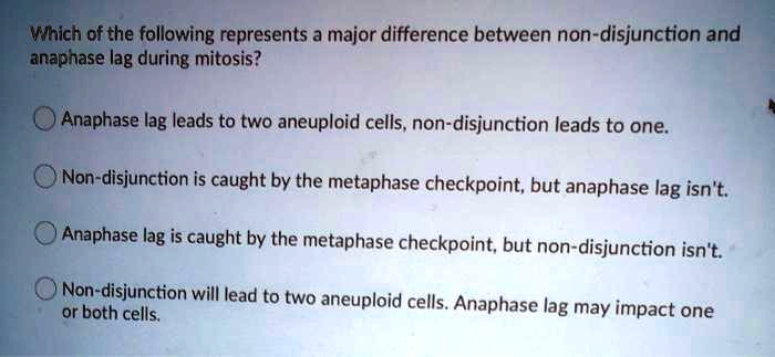 which ofthe following represents a major difference between non ...