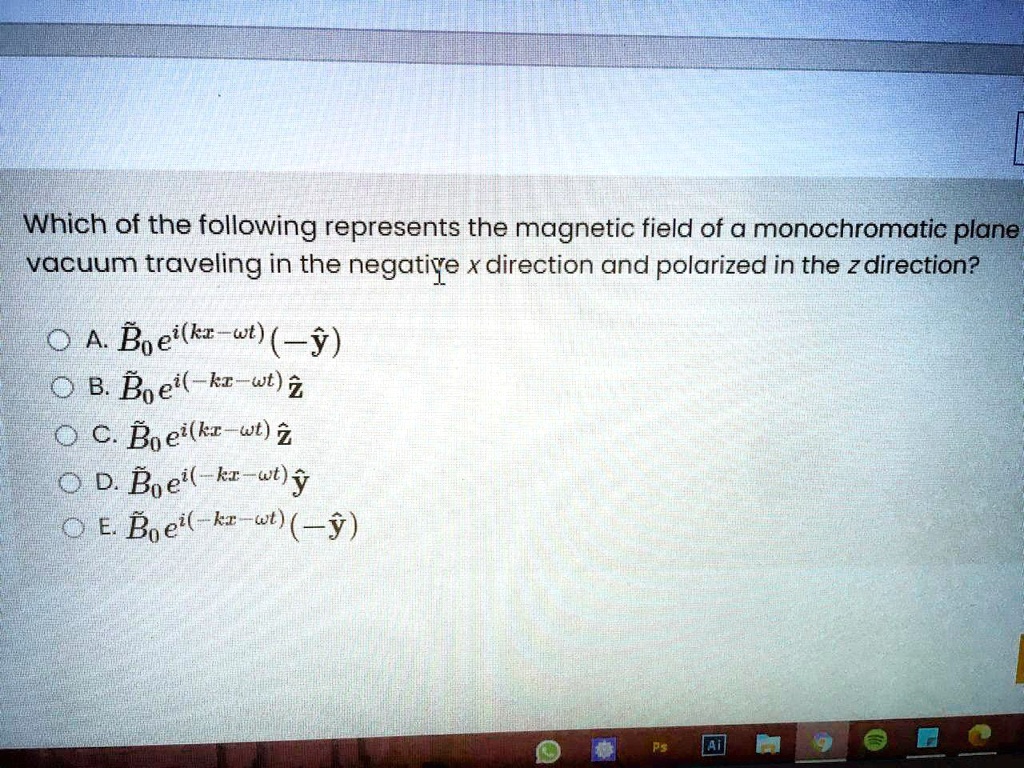 SOLVED: I need the answer quickly. Which of the following represents ...