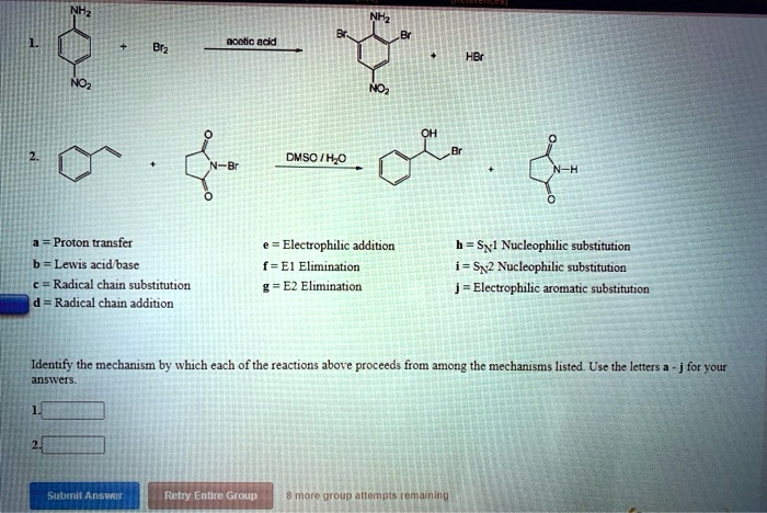 SOLVED:@cuc aco DMSC {HO Proton uansfer Lewis acid base Radical chain ...