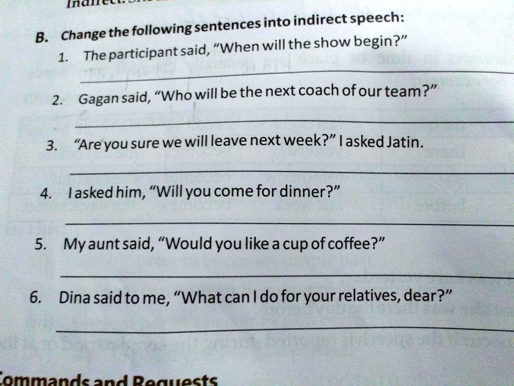 Change the sentences to indirect speech 60 фото - Plantschool.ru