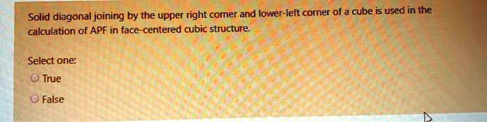 SOLVED: Solid diagonal joining the upper right corner and lower-left ...