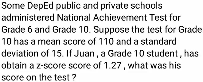 Some DepEd public and private schools administered National Achievement ...