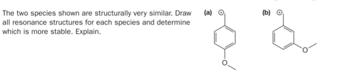 SOLVED: The two species shown are structurally very similar. Draw (a ...