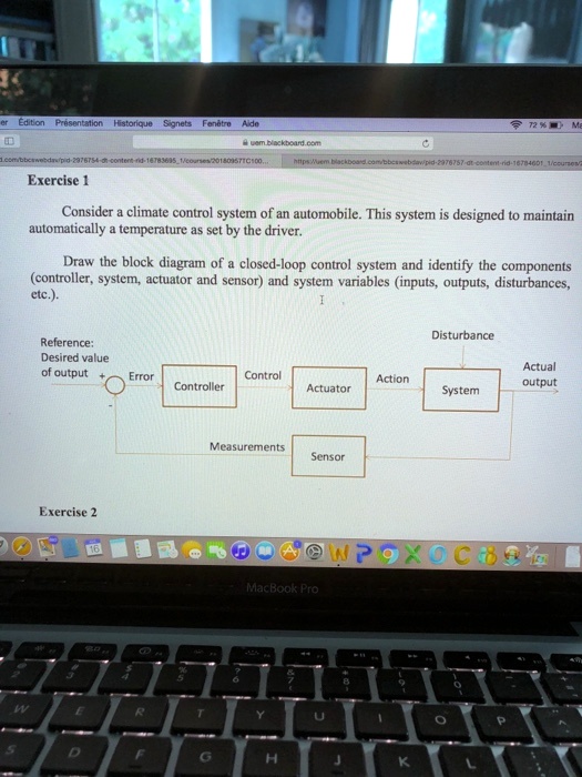 Exercise 1 Consider a climate control system of an automobile. This ...