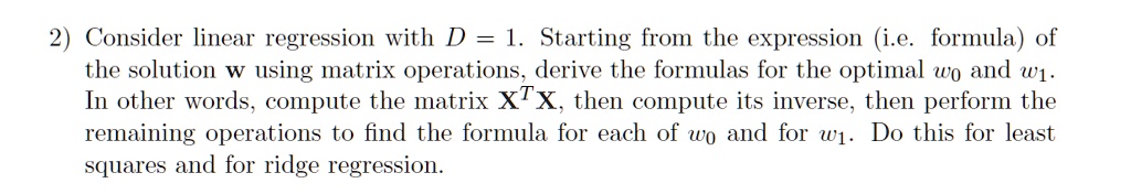 SOLVED: Please show as many steps as possible 2) Consider linear ...