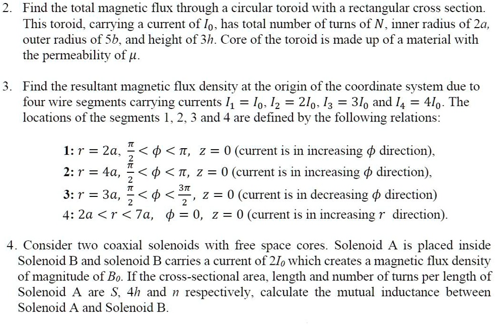 SOLVED: Electromagnetic