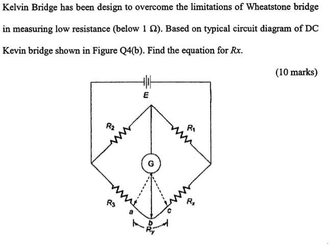 Wheatstone Bridge Resistance Equation