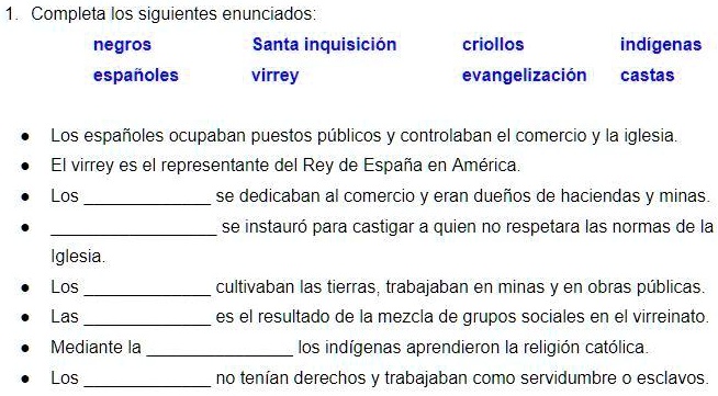 SOLVED: Ayuda, .,,. 20 puntoS Completa los siguientes enunciados negros ... SOLVED: Ayuda, .,,. 20 puntoS Completa los siguientes enunciados negros ...