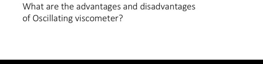 SOLVED: what are the advantages and disadvantages of oscillating ...